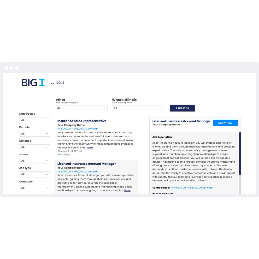 IdealTraits | Big "I" Illinois Hiring Platform