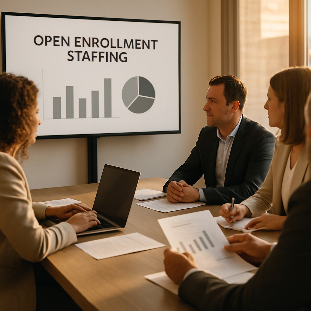 Open Enrollment Staffing: Build a Winning Insurance Team